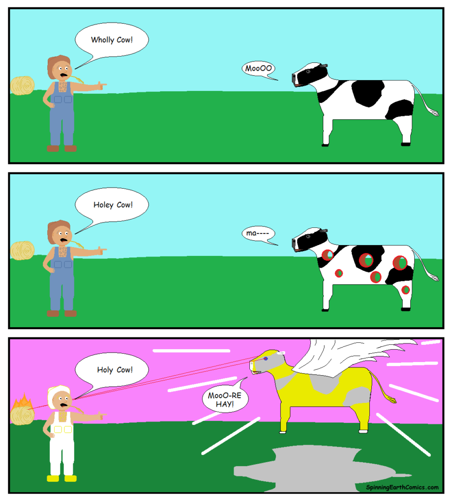 Holy Cow! / Spinning Earth Comics